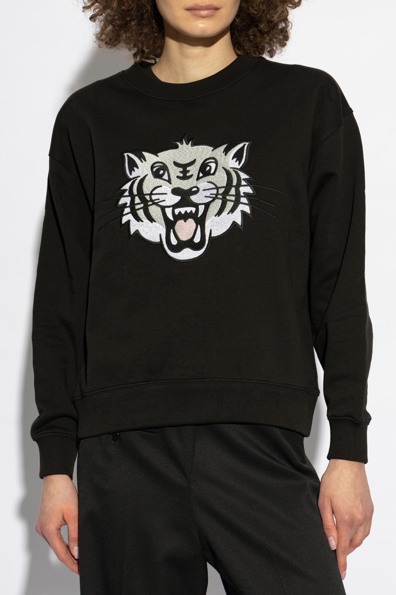 Kenzo black tiger sweatshirt store